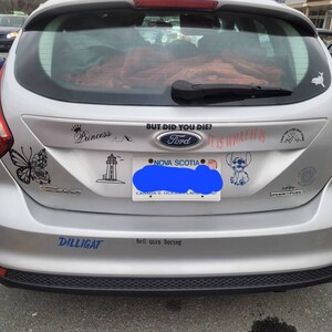 Skeleton Bum Car Stickers Car Decals Vinyl Decals - Etsy Canada