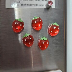 Macaron Color Matte Round Fridge Magnet, Colorful Resin Geometric ...