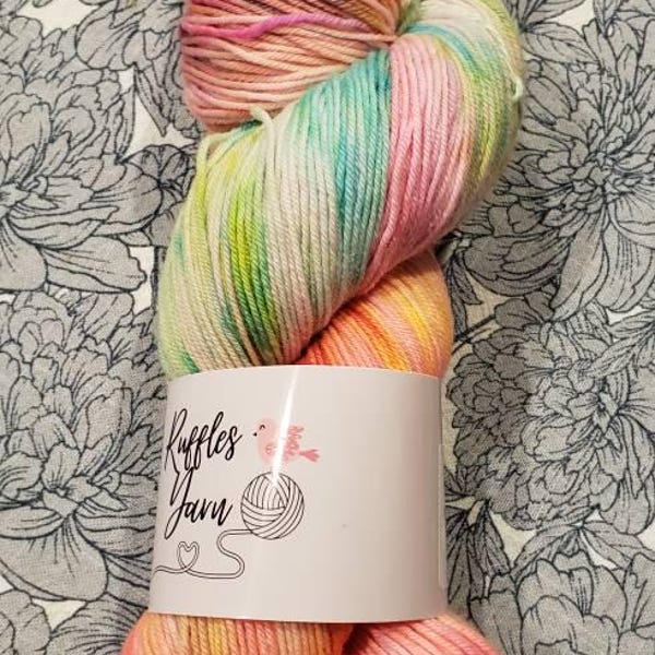 Autumn Shades - Ruffles Scrapcake, 150g Ruffles Hand Dyed Yarns, DK ...