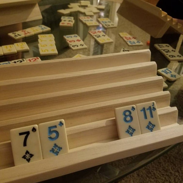 Individual Domino / Rummikub Rack - Etsy