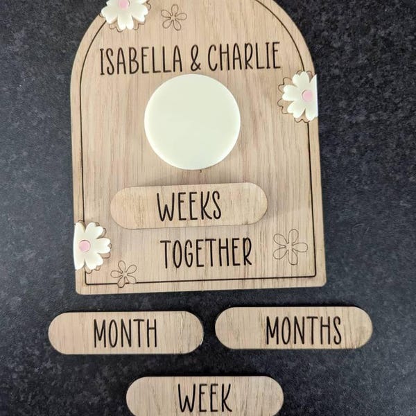 Baby Milestone Disc Set | Hello World Milestone Cards | Newborn Gift ...