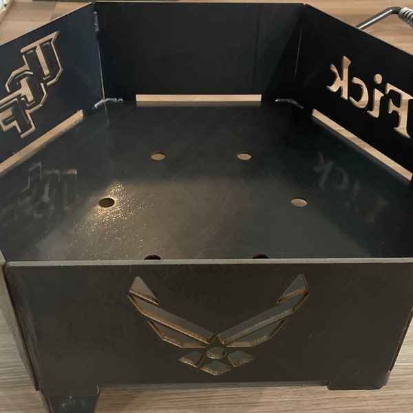 Personalized/custom Fire Pit That Will Last!!! Heavy Duty and Long ...