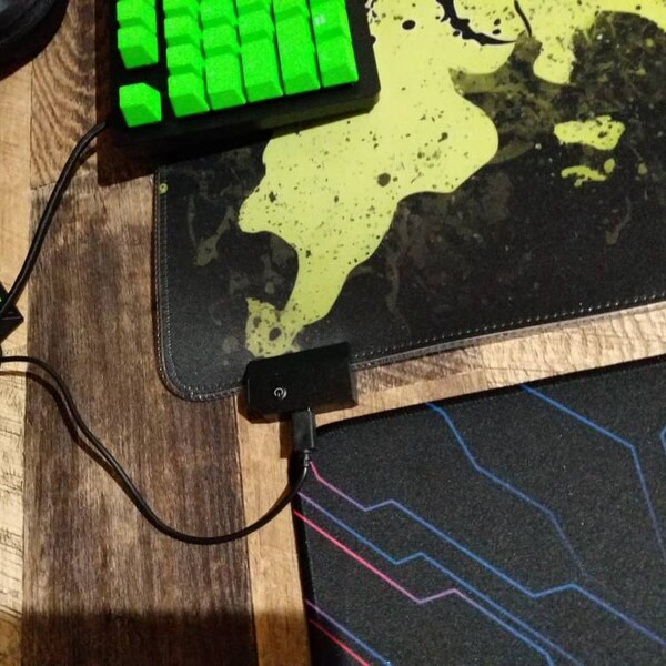 Tech LED Gaming Mouse Pad, Gaming Desk Mat RGB LED, Xxl Mousepad ...