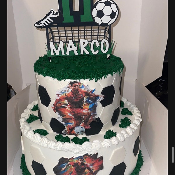 Tropical Surfboard Happy Birthday Cake Topper - Etsy