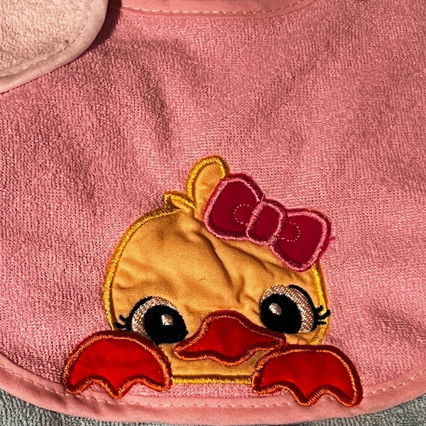 Applique and Embroidery Originals Digital Design - 1607 Duck Peeker ...