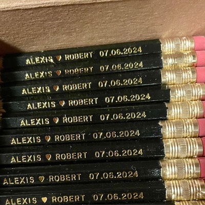 Personalized Pencils With Name Custom Student Pencils Back to School ...
