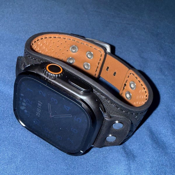 Tudor Black Bay GMT Leather Strap, Crazy Horse Leather Watch Band ...