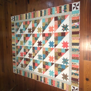BEVELS Quilt Pattern INSTRUCTIONS by Mountain Peak Creations - Etsy