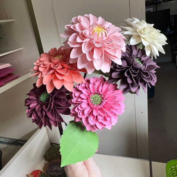 Paper Flower Sepal Template Stemming Base Leaf for Small or Rolled ...