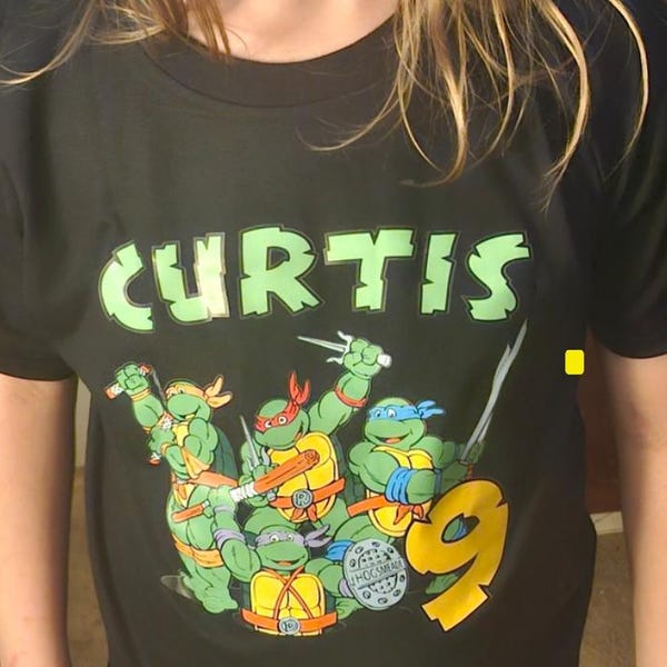 Turtles Birthday Boy Shirt, Turtles Matching T Shirt,custom Turtle ...