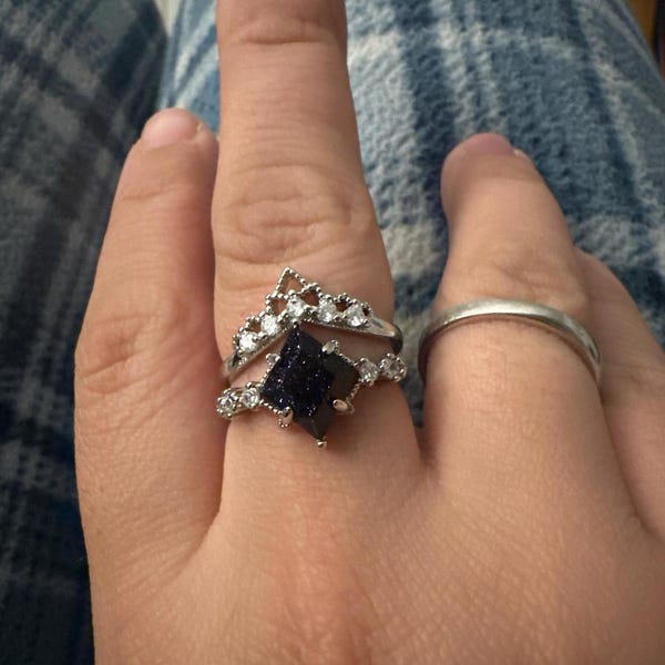 Night Court Ring: ACOTAR Velaris Inspired Zircon Jewelry - Etsy