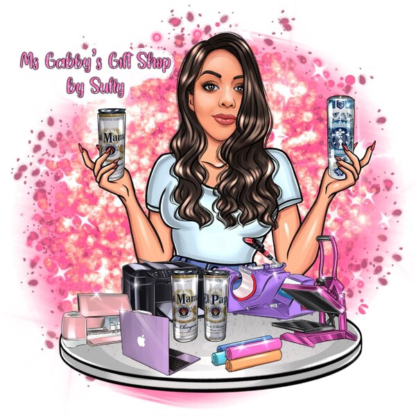 Custom Business Logo, Crafter Logo, Tumbler Logo Design, Craft Business ...