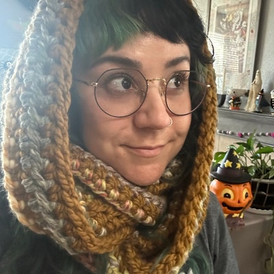 Enid's Snood Super Simple Crochet Pattern, Beginner Friendly Easy Super ...