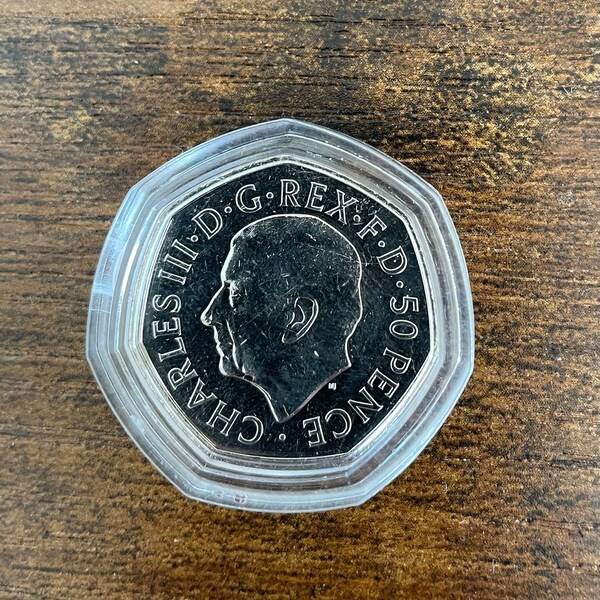 King Charles III 50p New Coin 2022 Uncirculated - Etsy King Charles III 50p New Coin 2022 Uncirculated - Etsy