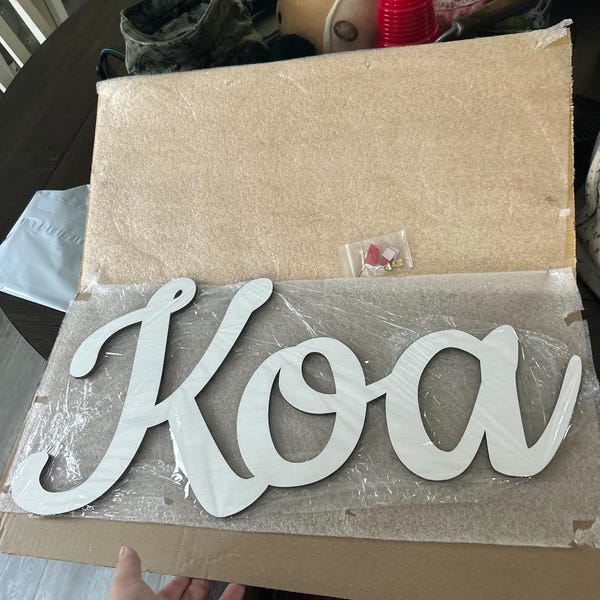 Personalized Wooden Name Sign for Nursery Custom Name Sign Name Wall ...