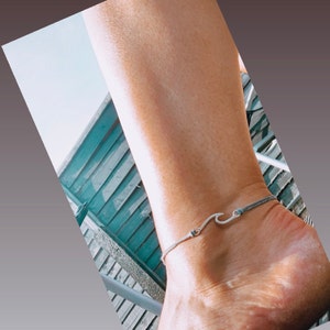 Wave Anklet / Bracelet Personalised Jewelry - Etsy