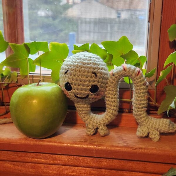 PATTERN: Iggy the Inchworm - Crochet Inchworm Pattern - Amigurumi ...