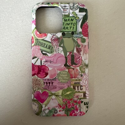 Roadtrip Collage Phone Case, Preppy Aesthetic, Vacation iPhone Cover ...