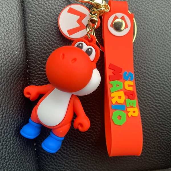 Super Mario Bros & Other Characters Keychains - Etsy
