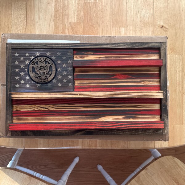 American Flag Wall Art (handmade From Reclaimed Lumber!) - Etsy