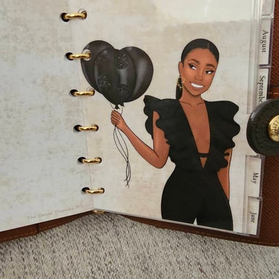 PRINTED Bill Tracker Planner Insert Refills Pink Blush for Your Pm Mm ...