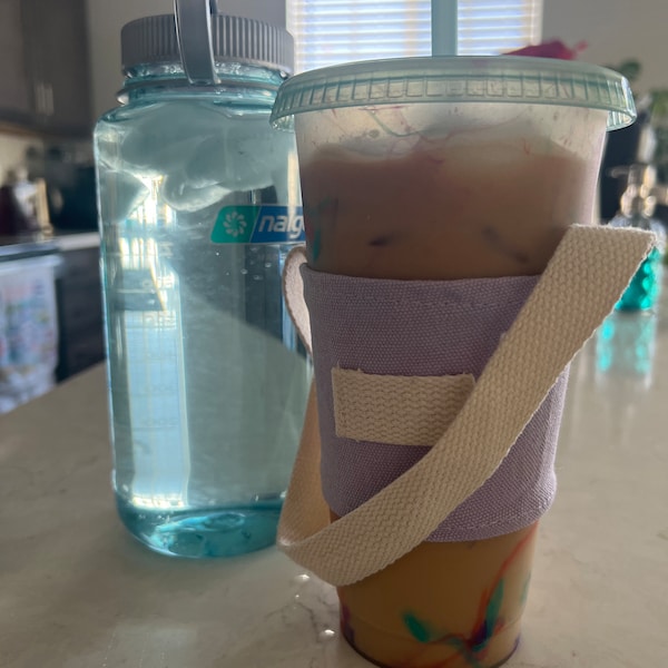 Bubble Tea Boba Carrier Holder Foldable With Handle and Straw Holder ...