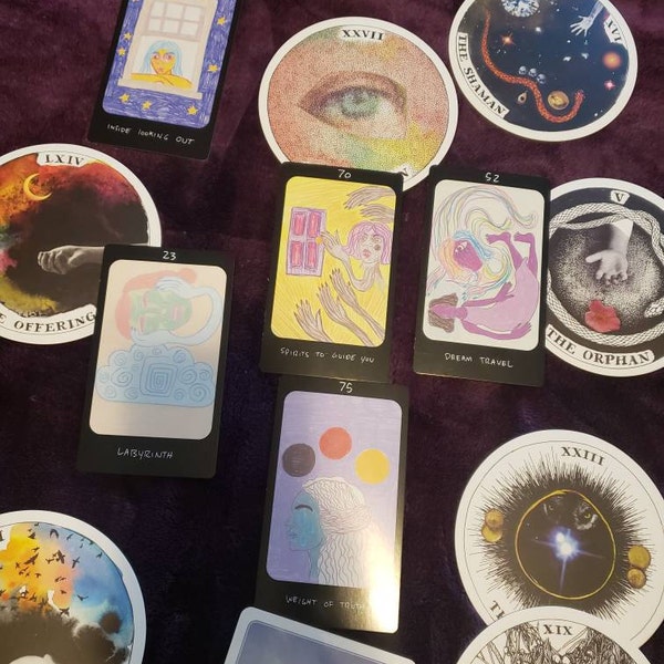 IRIS 78 Card Oracle Deck - Etsy