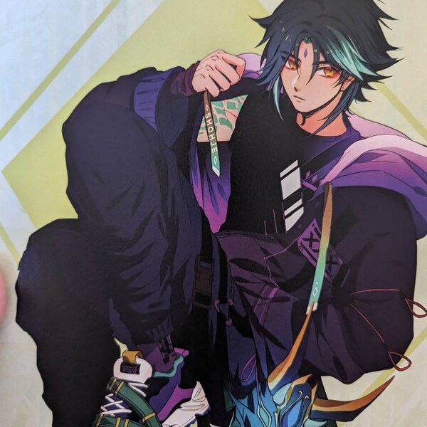 GENSHIN IMPACT - Xiao Fashion - PRINT (unofficial Fan Merch) - Etsy
