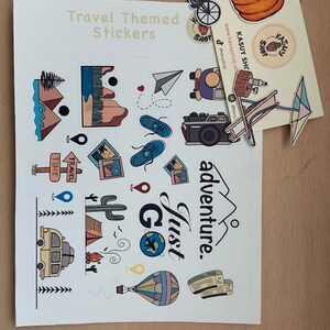 18 Pcs Fall Themed Sticker Pack/ Autumn/ Seasonal Sticker/ Planner ...