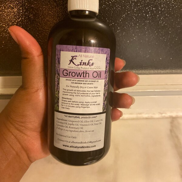 Growth Oil for Locs, Growth Oil, Growth Oil for Dreadlocks, Growth Oil ...