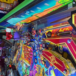 Stern Godzilla Pinball Light-up UFO Hoop Rail Mod Kit - Etsy