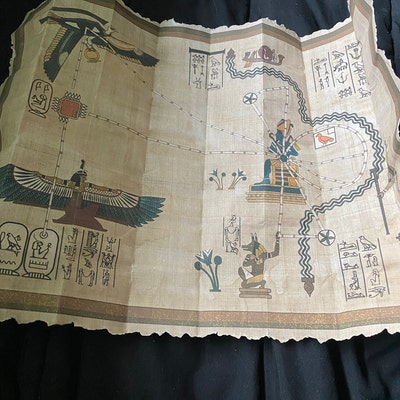 The Map of Hamunaptra the Mummy - Etsy
