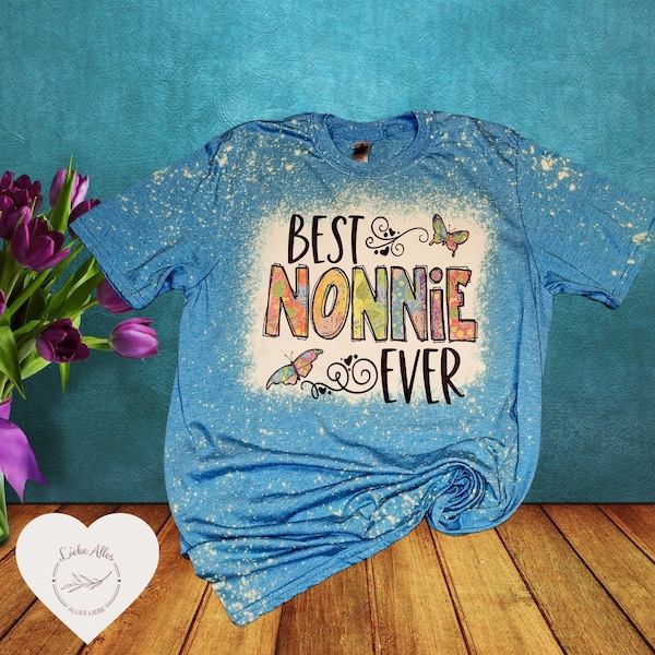 Best Nonnie Ever Png, PNG Files for Sublimation Printing, Nonnie ...