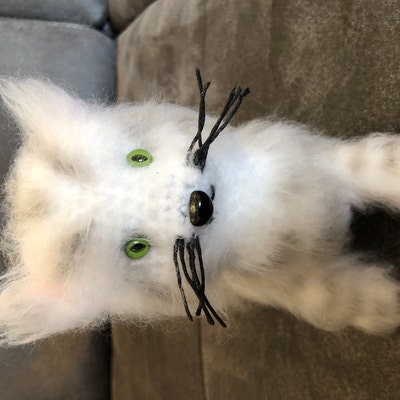 Realistic Cat Crochet Pattern Amigurumi Pattern Crochet Cat Pattern ...