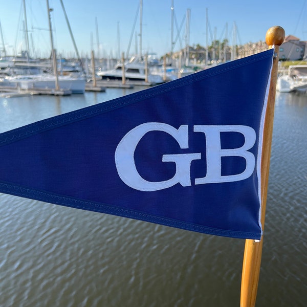 Grand Banks Boat Pennant Flag Large Size - Etsy
