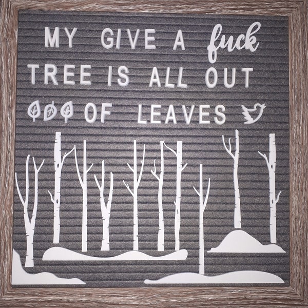 Curse Words for Letterboads and Feltboards - Etsy