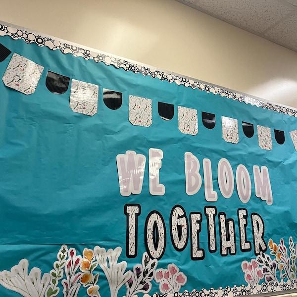 Teacher Appreciation Week Bulletin Board Kit May Bulletin Board Ideas ...