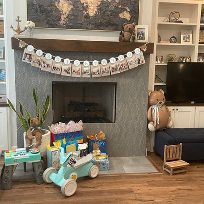 Gummy Bear Happy Birthday Banner Bear Banner Beary First Birthday Party ...