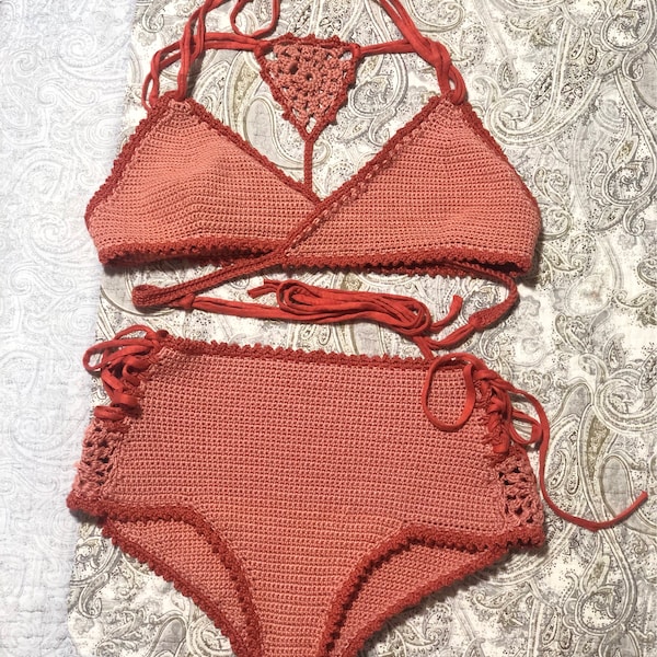 Pdf-file for Crochet PATTERN, Aliyah Crochet Bikini Top and Bottom ...