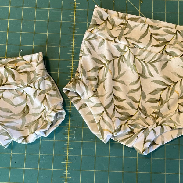 High Waisted Bummies Sewing Pattern • PDF Sewing Pattern • Baby, Kid ...