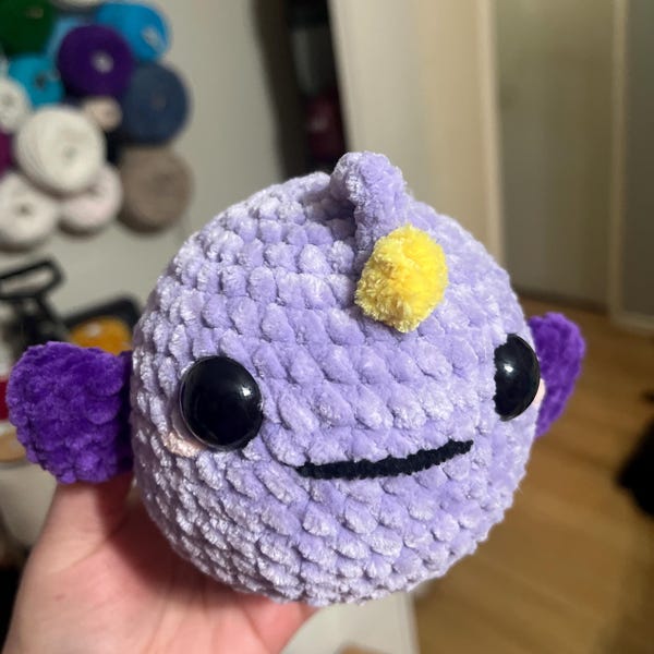 Auggie the Angler Fish - Etsy