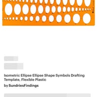 Circle Radius Master Template, Circle Radius Arc Template Stencil ...