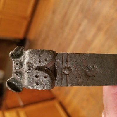 Hand Forged Rustic Handle for Cabinet, Serving Tray, and Charcuterie ...