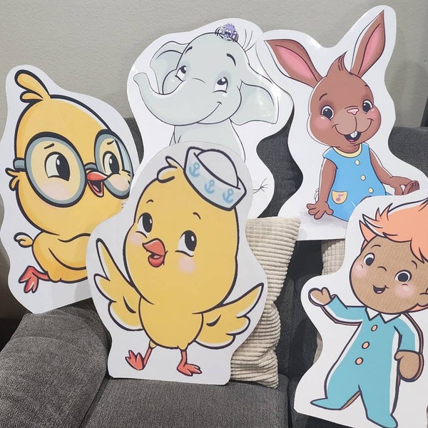 Canticos Character Stands, 24in Tall, Party Signs, Cutouts, Standees ...