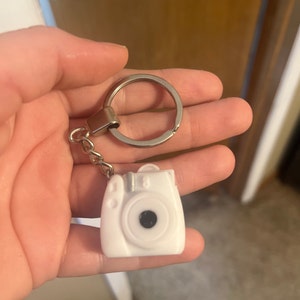 Mini Camera Keychain and Your Own Personalized Photo. Camera - Etsy