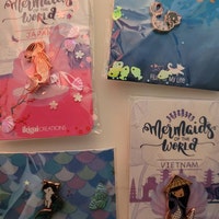 Aboriginal Mermaid of Australia Hard Enamel Pin, Indigenous Mermaid ...