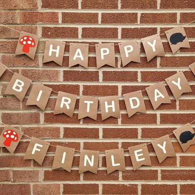 First Birthday Party Decoration One Today Banner Bunting - Etsy