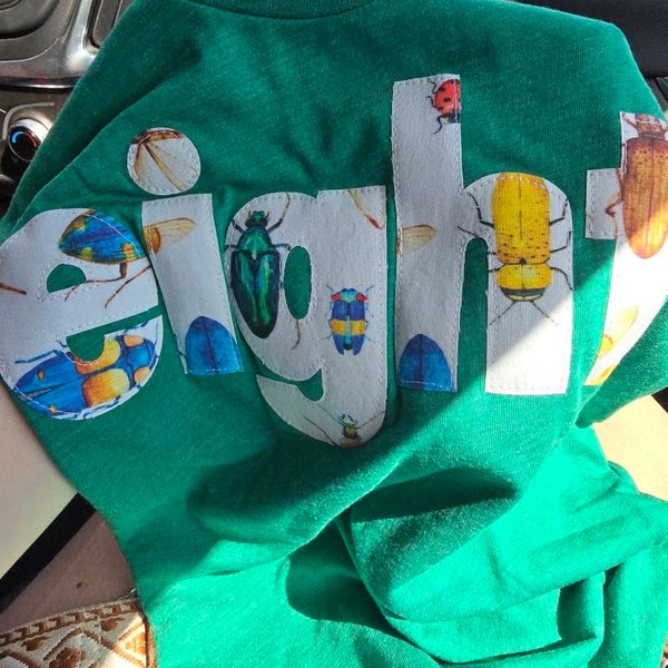 Bug Birthday Shirt-bug Birthday Party-insect Birthday Shirt-four Bug ...