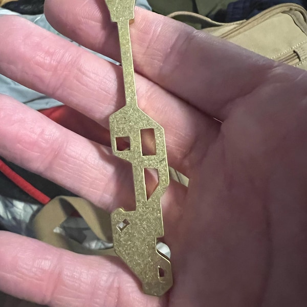 SOLID METAL Jedi Temple Guard Keys Cosplay Star Wars the Clone Wars ...