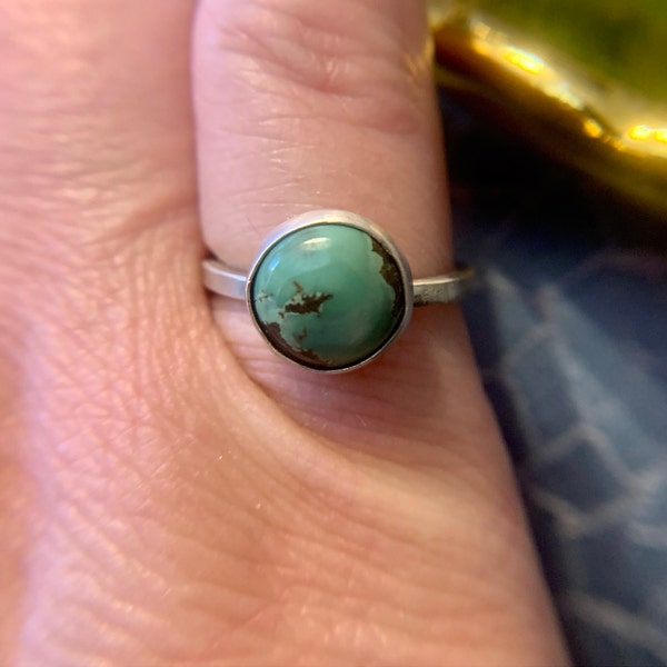 Natural Tibetan Turquoise Round Shape Calibrated Sizes Available in 4,5 ...